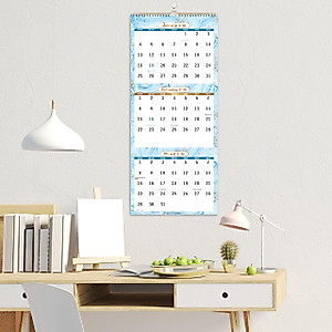 2025-2026 Wall Calendar - 3 Month Calendar 2025-2026, April 2025 - July 2026, 11" x 26", 2025 Calendar (Vertical), Large Monthly Calendar, Lay- Flat, Perfect for Your Busy Schedule