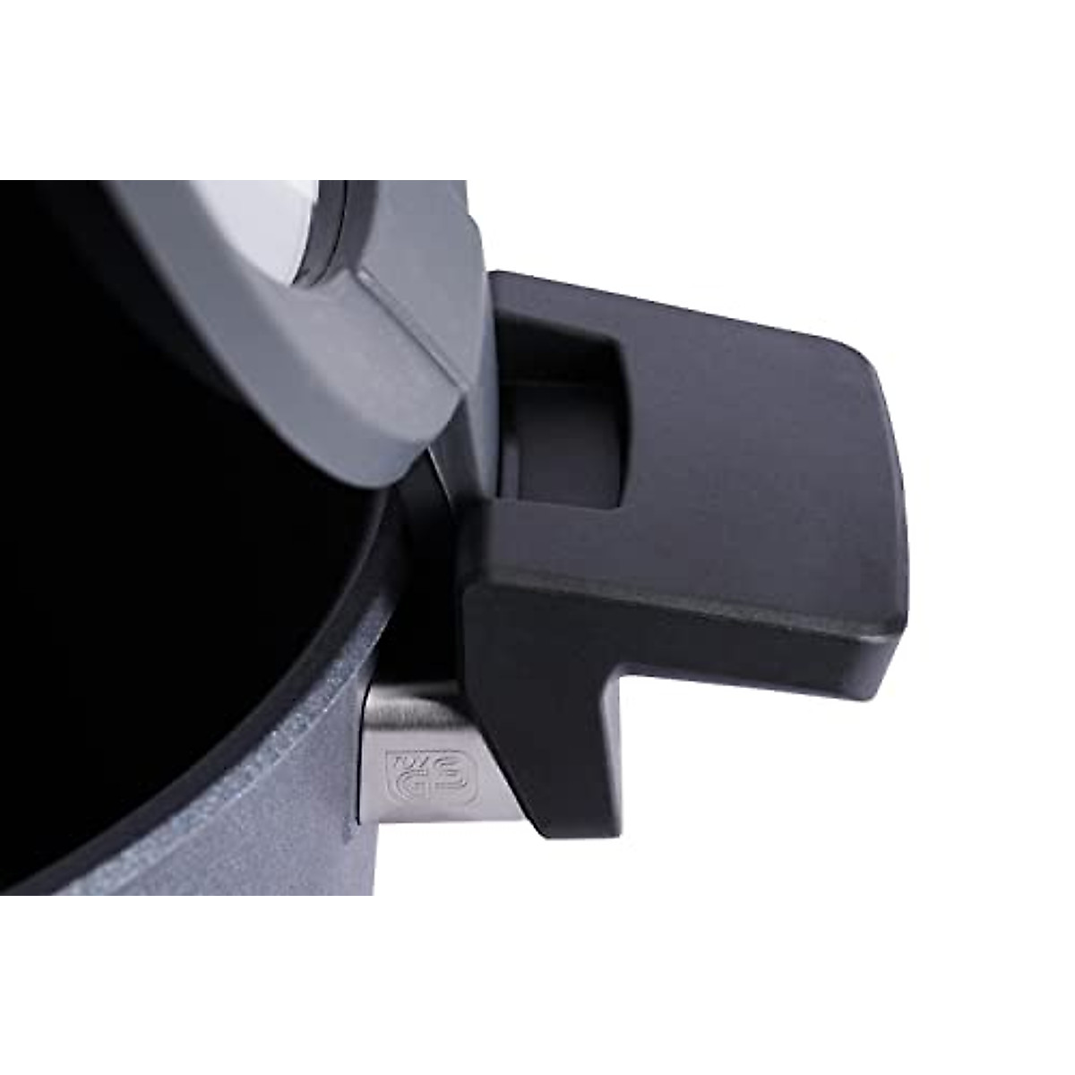 Woll Insert & Lid Concept Plus Diamond Reinforced Nonstick Stockpot with Silicone Insert and Lid, 8-Quart, 11-Inch Diameter, Gray