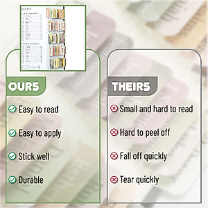 Mr. Pen- Bible Tabs, 75 Tabs, Boho Theme, Laminated Bible Tabs for Women and Men, Bible Tabs for Study Bible, Bible Index Tabs, Bible Book Tabs, Bible Labels Tabs, Mr Pen Bible Tabs