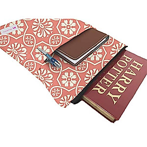 Bohemian Print Book Sleeve - Book Cover for Hardcover and Paperback - Book Lover Gift - Notebooks and Pens Not Included