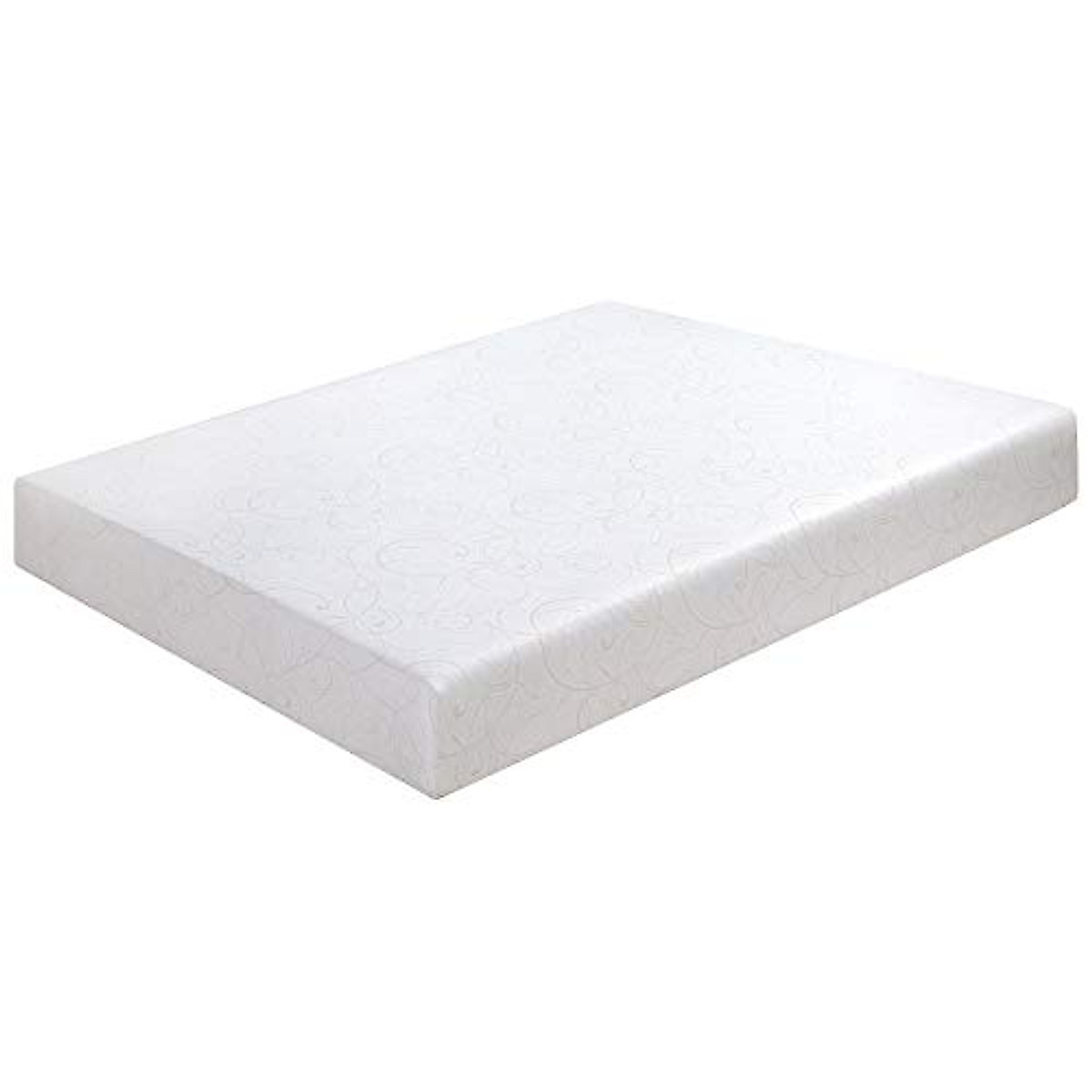 Olee Sleep King Mattress, 9 Inch Deluxe Gel Memory Foam Mattress, Gel Infused for Comfort and Pressure Relief, CertiPUR-US Certified, Bed-in-a-Box, Medium Firm, King Size