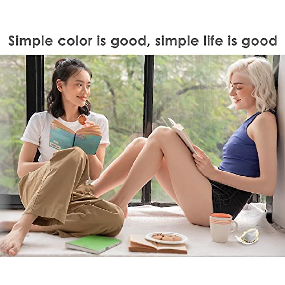 DS. DISTINCTIVE STYLE 4 Pieces Teapot Shaped Tea Bag Holder Teabag Coaster Seasoning Dish for Sauce Dessert (White - Ceramic)