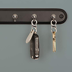 Nite Ize S-Biner MicroLock, Locking Key Holder, Stainless-Steel 2-Pack