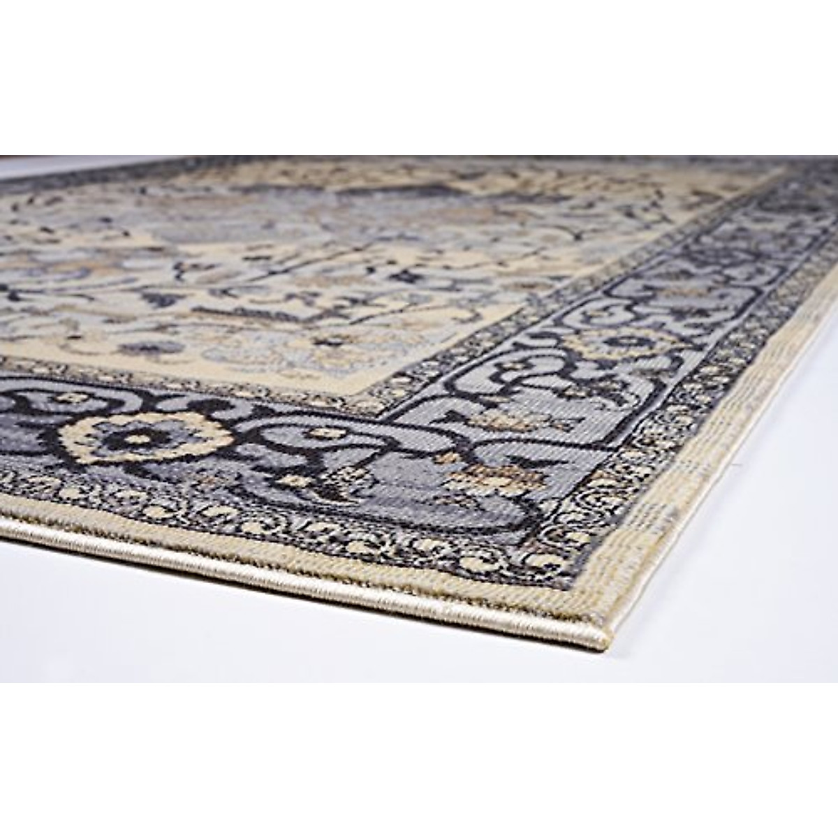 Pierre Cardin Cosmos Collection Oriental Design Area Rugs for Living Room Carpets (5' x 8', Multi (CS13D))