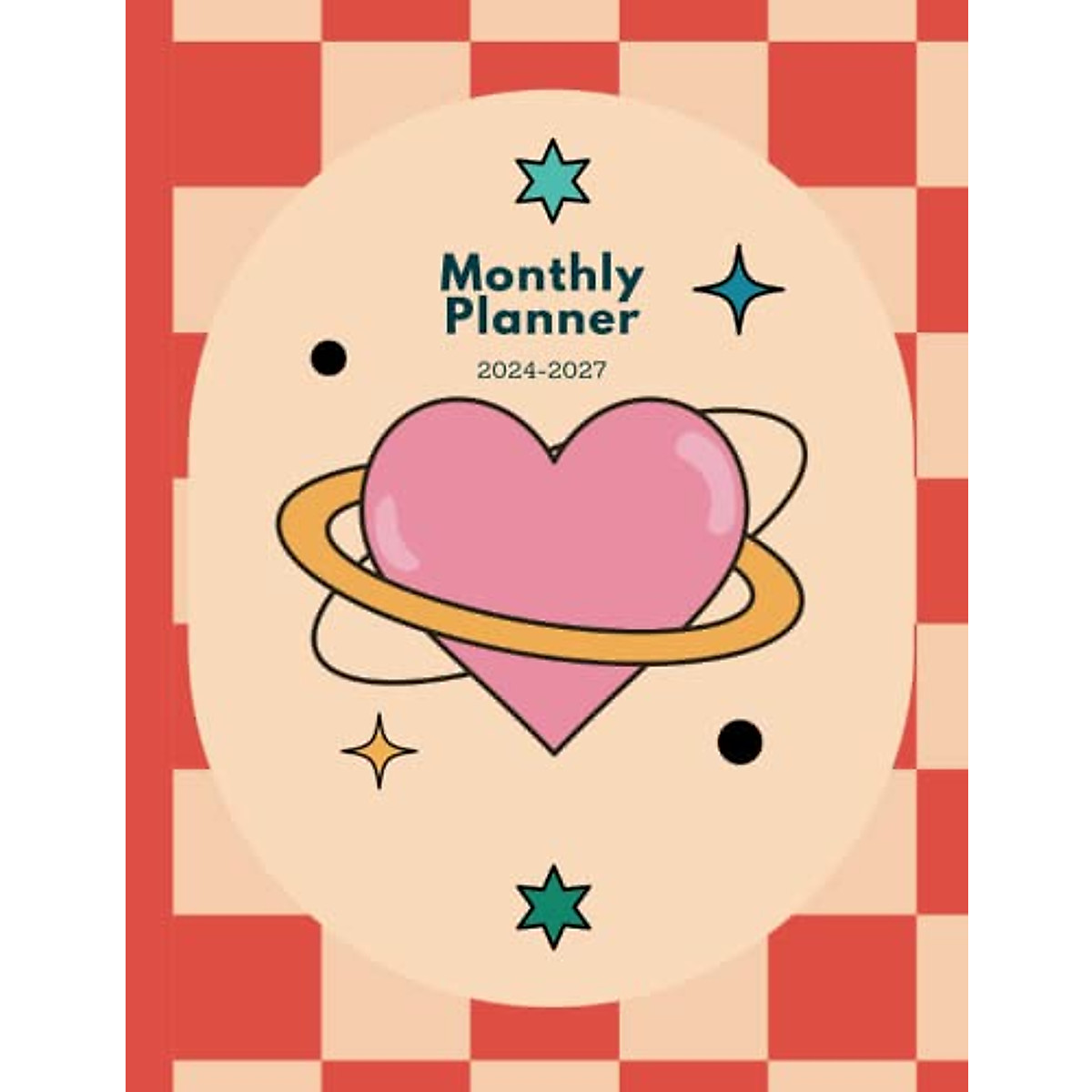 4 years planner 2024-2027: Organizer From January 2024 To December 2027 With Holidays, Notes, Goals, To Do list