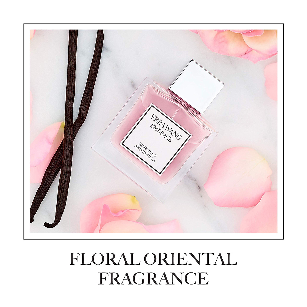 Vera Wang Embrace Eau de Toilette Spray for Women, Rose Buds & Vanilla, 1 Fl Oz (Pack of 1)