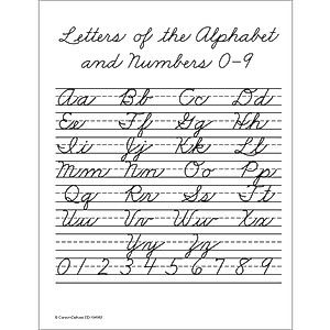 Beginning Traditional Cursive Handwriting Workbook for Kids, Handwriting Practice for Cursive Alphabet and Numbers (Learning Spot)