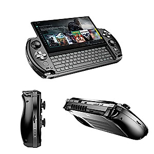 ANIXA GPD Win 4 Handheld Game Console with AMD Ryzen 6800U Processor, 6 Inches 2-in-1 Mini Handheld Win 11 PC Game Console, TouchScreen Laptop Tablet PC Support WiFi & Bluetooth