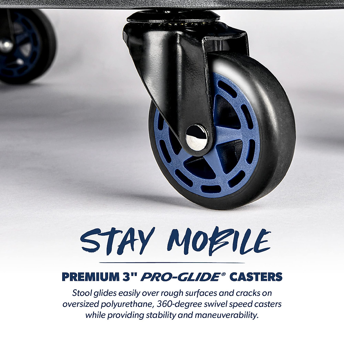 URBANTRANSIT Rolling Car Wash Stool with Bucket - Save Your Back, An Ideal Caddy Cart for Car Detailing, Cleaning, Painting and Gardening - 350 Lb Capacity with Easy-Glide Wheels and Removable Seat