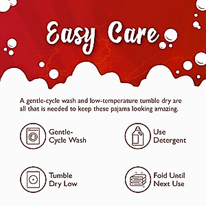 Pokemon Boys’ 6-Piece Snug-Fit Cotton Pajamas Set, Poke Treasure, 6