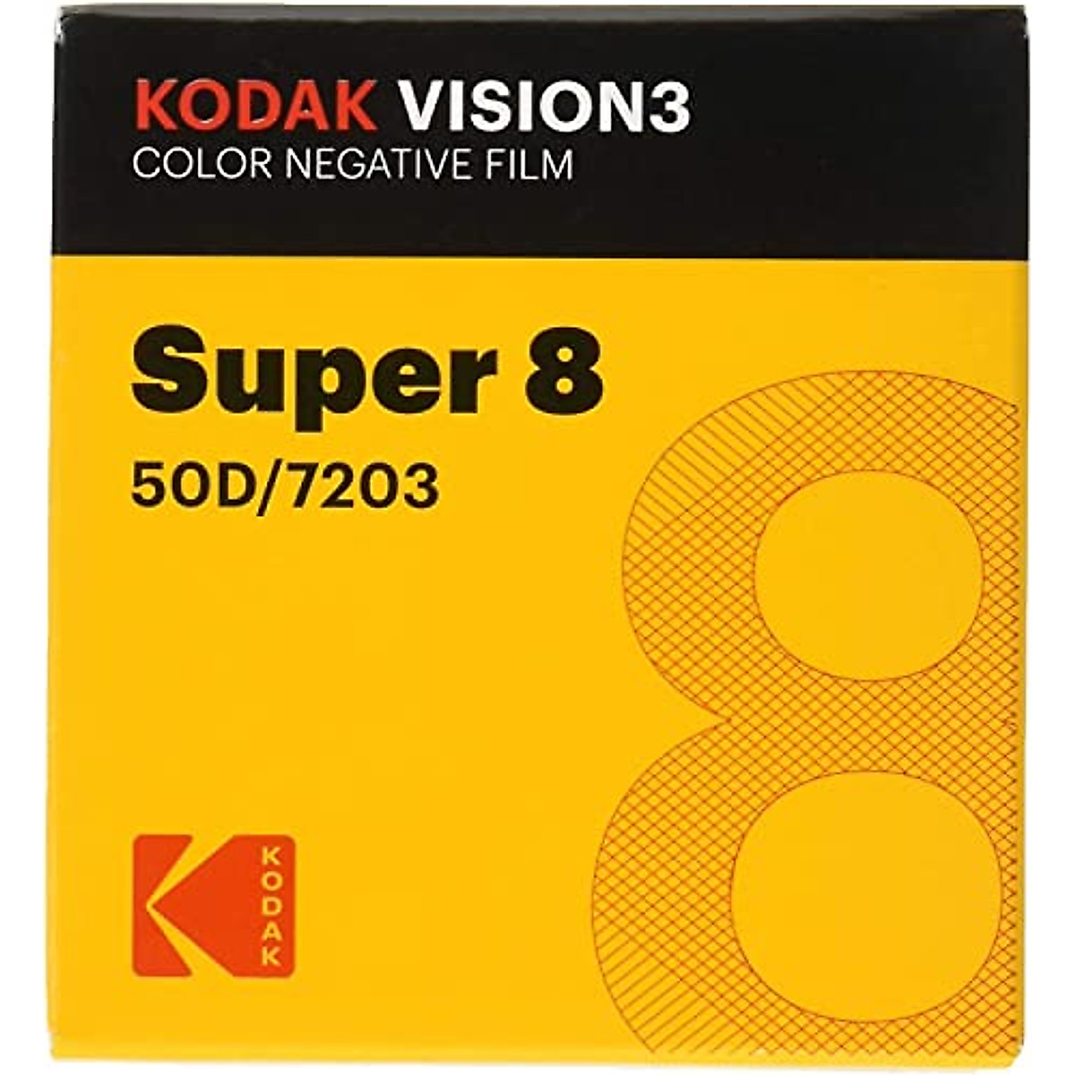 Kodak Super 8 Color Negative VISION3 50D 7203 / 50ft Cartridge