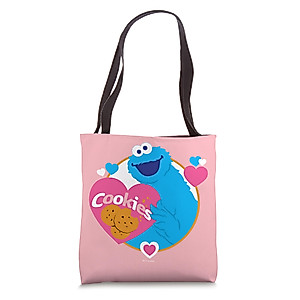 Sesame Street Cookie Monster Love Cookies Tote Bag