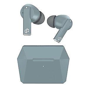 dyplay True Wireless Earbuds with Mic,Active Noise Cancelling Bluetooth 5.0 in-Ear Headphones with Premium Stereo Sound,Touch Control and Wireless Charge,Type C 10min Fast Charge 2H Playtime