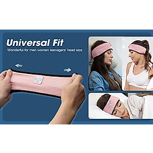 Sleepbeauty Sleep-Headphones-Wireless-Bluetooth-Headband - Comfy Sleeping Eye Mask Headphones Headset, Sport Headband Earbuds Electronics Tech Gadgets Christmas Birthday Gifts for Women Men Running