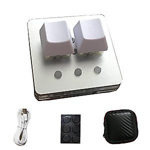 AMJUDOT OSU Keyboard-OSU Keypad Gaming PC One Handed Gaming Keyboard Cherry Switches for Mechanical Keyboard （Type-C-Tea Cherry Tea