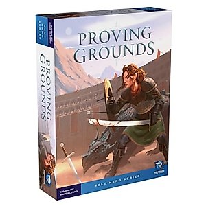 Renegade Game Studios Proving Grounds Solo Hero Series Ages 10+ Defeat Your Foes in 30-40 Minutes in Real Time Rounds