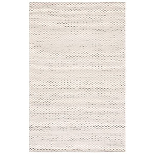 SAFAVIEH Marbella Collection 6' x 9' Beige MRB158B Handmade Premium Wool Area Rug