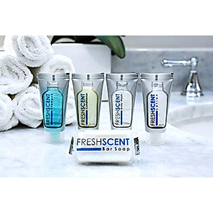 Freshscent Lotion 1oz (100 Pack) Hotel Travel Size, Bulk Amenities and Toiletries for Hospitality