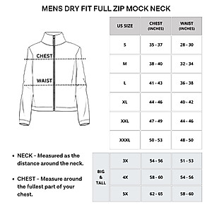 3 Pack: Men’s Quick Dry Fit Long Sleeve Full Zip Up Workout Running Jacket Fitness Sports Casual Outdoor Hiking Performance Active Athletic Wicking Track Hybrid Golf Windbreaker Sweatshirt Set 8, L