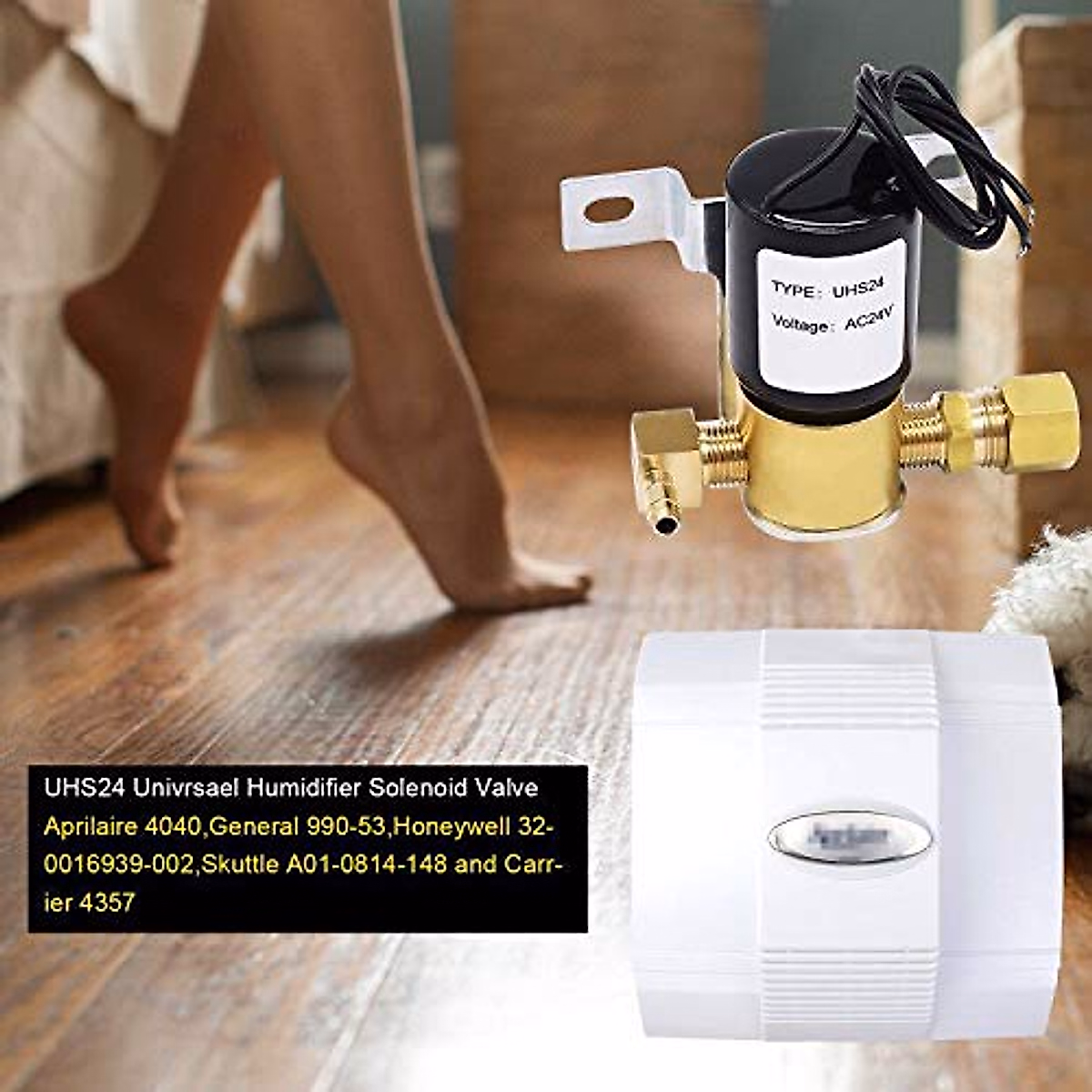 Universal Humidifier Solenoid Valve Replacement Kit UHS24 24V