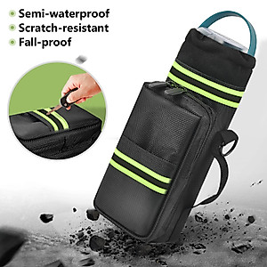 Portable Blender Storage Bag with Adjustable Strap for Ninja Cordless Hand Blender, Mini Blender Protective Pouch Holder-Case Only