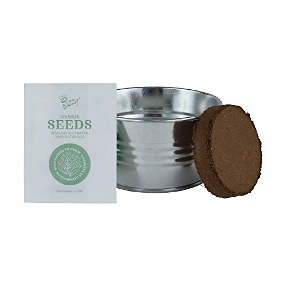 BUZZY Kids Mini Basin Seed Grow Kit | Strawberry | Kids Collection | Best Gardening Gifts, Favors, Weddings, Parties, Events, Modern, Trendy, Unique, and Fun | Growth Guaranteed