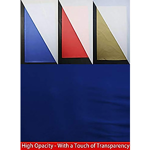 Royal Blue Plastic Tablecloths 2 Pack Disposable Table Covers 84 Inches Circle Shower Party Tablecovers PEVA Vinyl Dark Table Cloths for Parties Birthdays Weddings Banquet's 6 ft Round Table Use