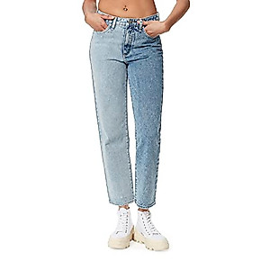 Circus NY Women's High Rise Relaxed Straight Jean, Alter EGO-Grinding