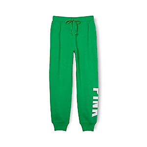 Victoria's Secret Pink Everyday Lounge Relaxed Jogger, Women's Joggers, Happy Camper, XL