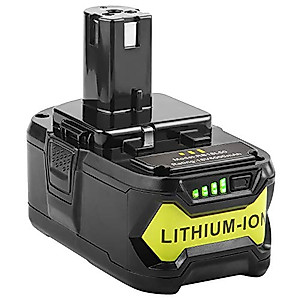 Upgrade 18V 6.0Ah P108 Battery Replacement for Ryobi 18 Volt Battery Lithium P102 P103 P104 P105 P107 P109 P122 Ryobi ONE+ Cordless Drill Tool (1Pack)
