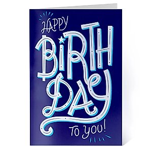 Joker Birthday Card