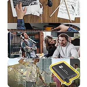 BEBSR Portable Headphone Amplifier - HiFi Earphone Amp with Two-Stage Gain Switch, Aluminum Matte Surface, 16-150 Ohm Compatibility