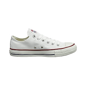 Converse Unisex Chuck Taylor All Star Low Basketball Shoe (39-40 M EU / 8.5 B(M) US Women / 6.5 D(M) US Men, Optical White)
