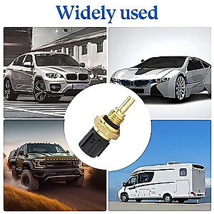zipelo 48160-PGJ-003 New Differential Oil Temperature Sensor, Replaces Part Number 1434050 Engine Coolant Temperature Sensor, Compatible with Some 2003-2015 & 2006-2014 Vehicles, Car Accessories