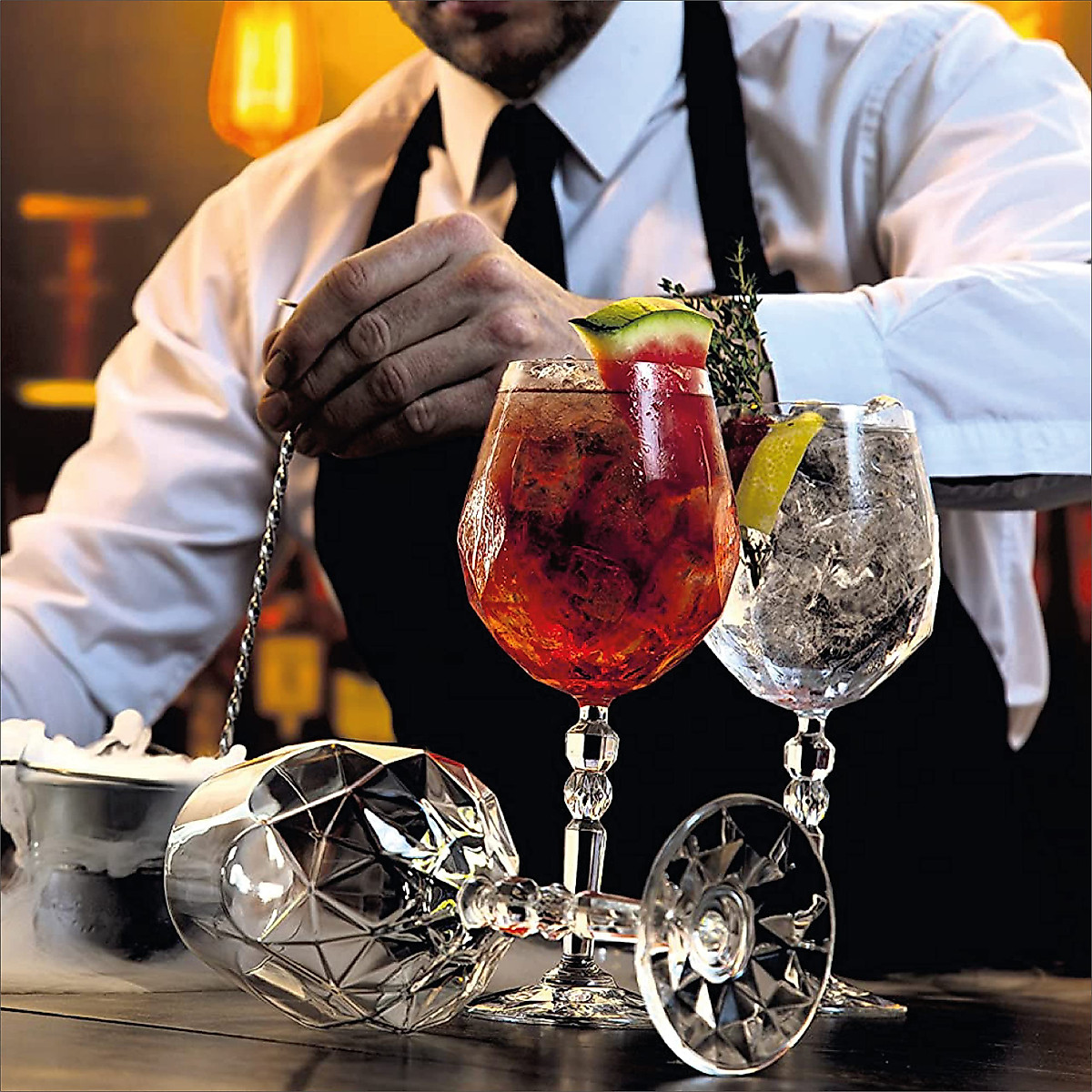 RCR 26521020006 Crystal Glassware Alkemist Aperitif Glasses, Set of 6