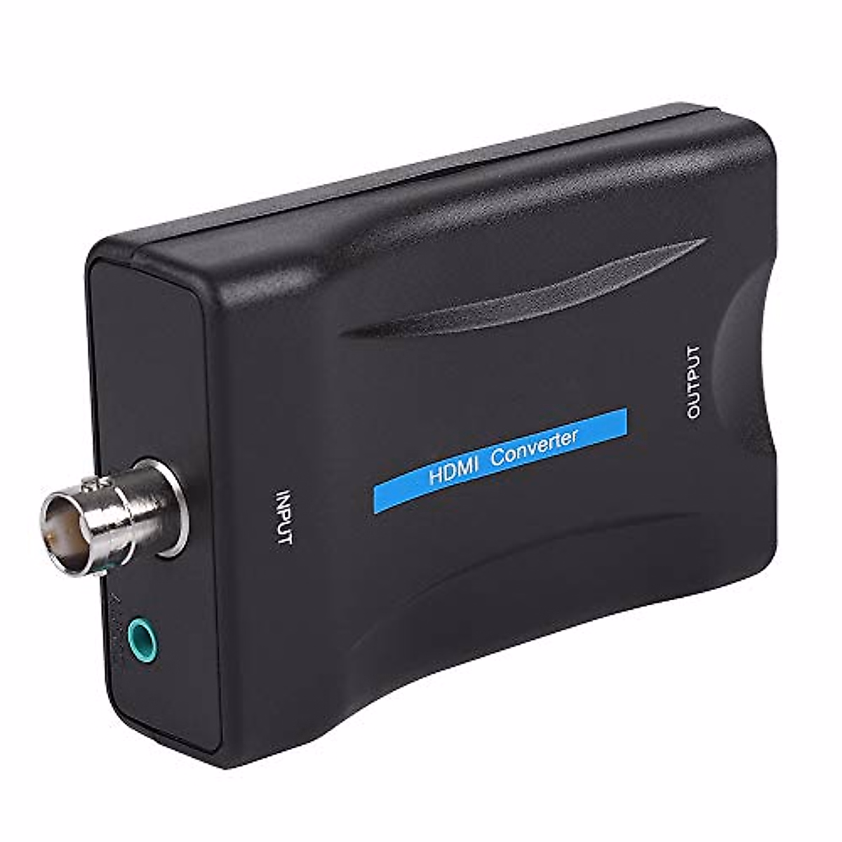 BNC to HDMI Converter, 480I (NTSC) / 576I (PAL) Format to 1080P/720P HD HDMI Signal, More Stable, Low Energy Consumption, Connect Video Adapter Monitor, TV, Projector, etc