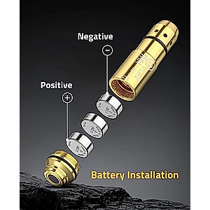 CVLIFE 9mm Laser Training Cartridge with 9 Batteries for Dry Fire Training, Including Extra Training Back Cap, Rubber Plugs and Spare O-Rings