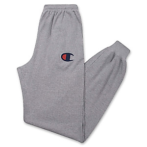 Champion Thermal Waffle Sweatpants Big and Tall - Lounge Jogger Sweatpants for Men Heather Grey