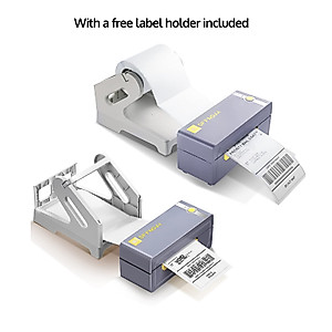 OFFNOVA Thermal Label Printer, 200mm/s High Speed 4” x 6” Shipping Label Printer for Packages, Compatible with Amazon, Ebay, Etsy, Shopify and FedEx, Support Multiple Systems