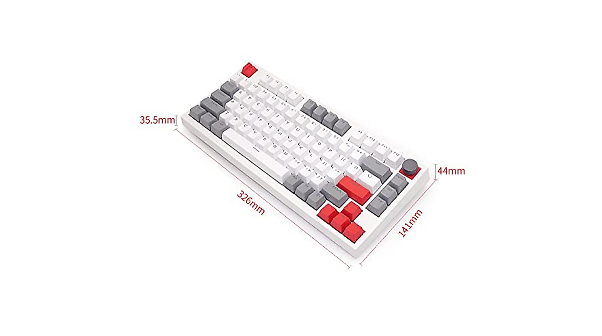 BOYI GK75 Tri-Mode 75% RGB Gaming Keyboard