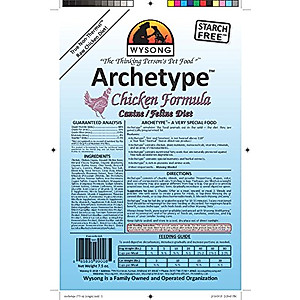 Wysong Archetype Chicken Raw Formula Canine/Feline Diet Dog/Cat Food - 7.5 Ounce Bag