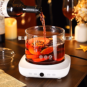 glass pots for cooking on stove - 2.0 Liter Glass Saucepan with Cover Simmer Pot Milk Pot, Heat-Resistant Glass Stovetop Pot and Sauce Pan for Soup, Pasta & Baby Food.