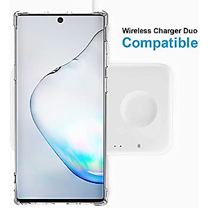 zaztify Phone Case for Samsung Galaxy Note 10 5G/4G, Pastel Green White Funny Trippy Dripping Smile Melted Hippie Smiling Skull Ghost Face Cute Pattern Shockproof Protective Soft Clear Cover Shell