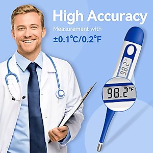 Bundle of Berrcom Digital Contactless Thermometer JXB-178 & Berrcom Digital Thermometer DT008