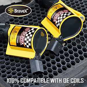 High Performance Ignition Coil 8 Pack -Upgrade 15% More Energy For Ford F-150 F-250 F-350 4.6L 5.4L V8 CROWN VICTORIA EXPEDITION MUSTANG LINCOLN MERCURY Compatible & DG508 DG457 DG472 DG491 (YELLOW)