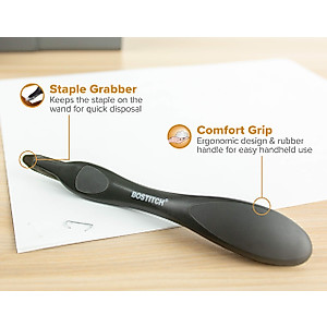Bostitch Office Professional Magnetic Easy Staple Remover, Black (40000M-BLK)