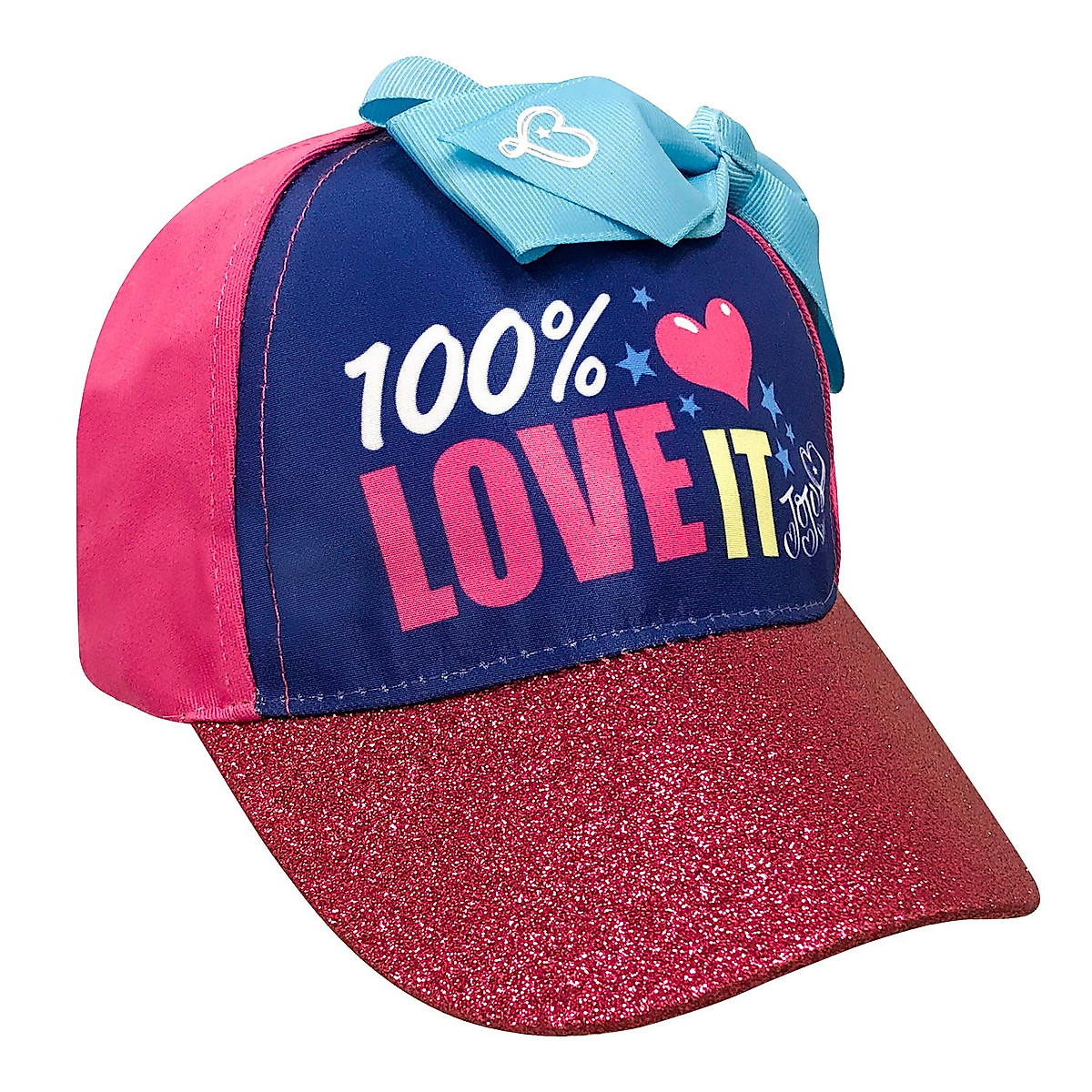 Nickelodeon JoJo Siwa Love IT Girls Baseball Cap Hat Age 4-7 Blue