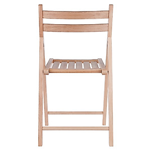 Robin 4-PC Folding Chair Set - Parent,Natural Finish, Set of 4, Wood