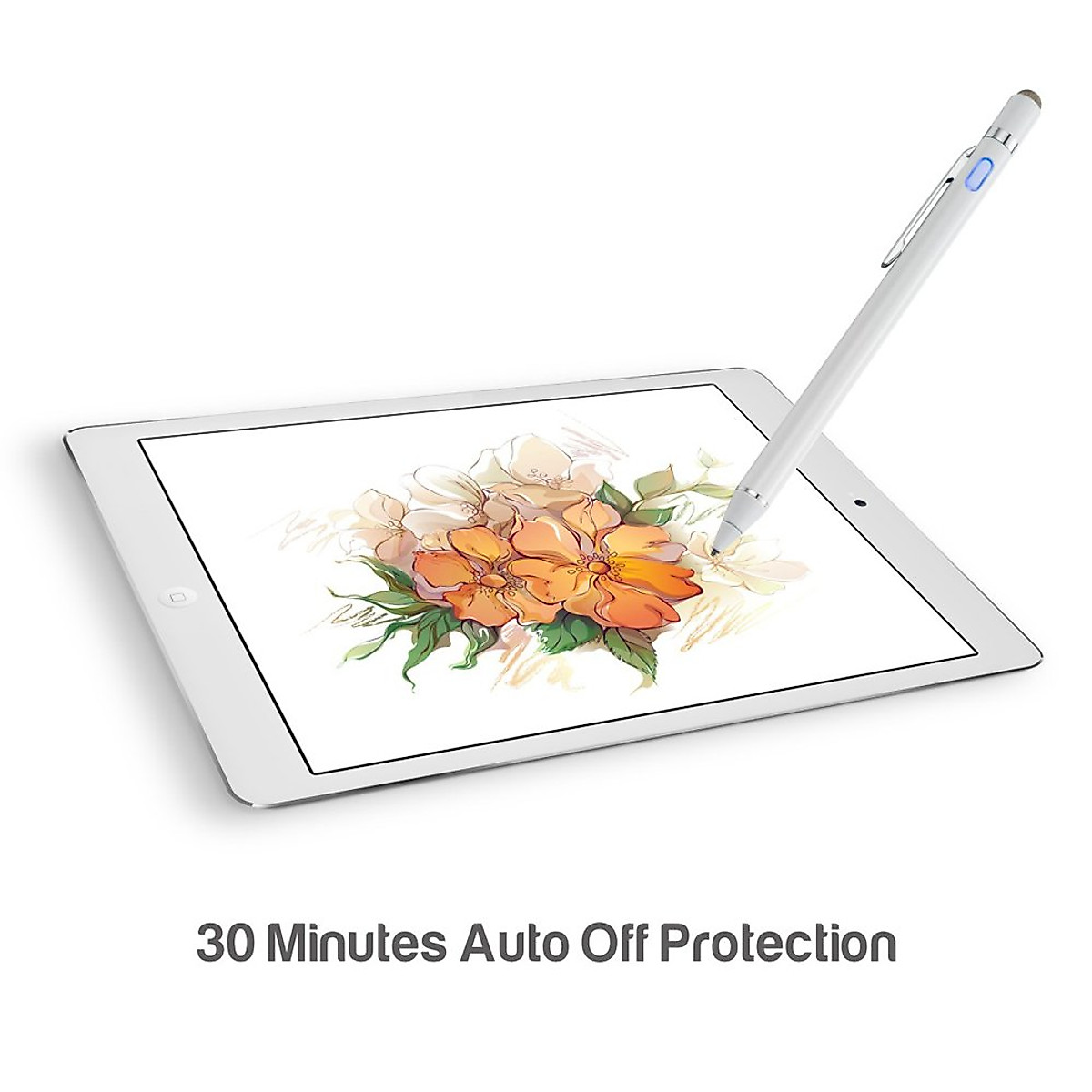 Active Pens for Lenovo C330 Convertible 2-in-1 Chromebook (11.6") Stylus, EDIVIA Digital Pencil with 1.5mm Ultra Fine Tip Stylus for Lenovo C330 Convertible 2-in-1 Chromebook (11.6") Pens, White