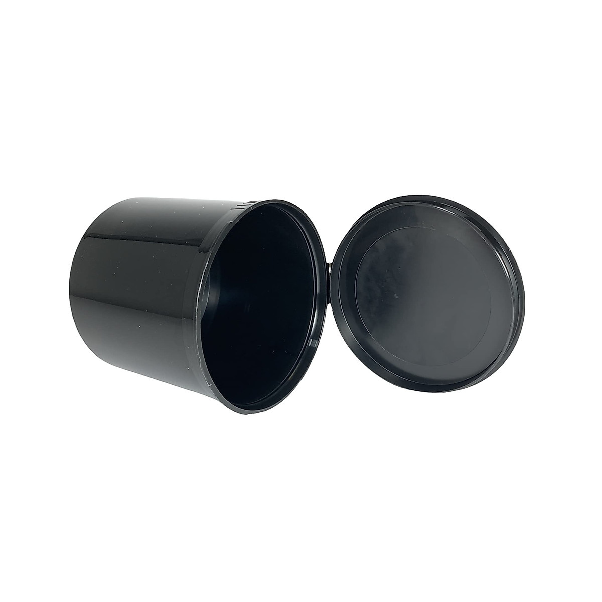 90 DRAM Black POP TOP 75 Medicine and Herb Containers RECYCLEABLE $.93 Each